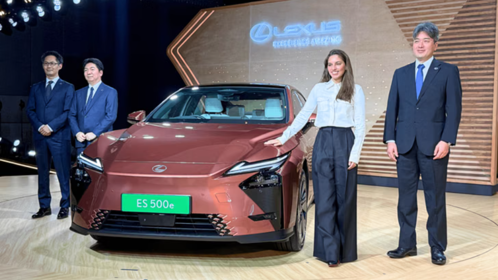 Lexus ES 500e India Launch: Impressive 580km Range Luxury EV With ...